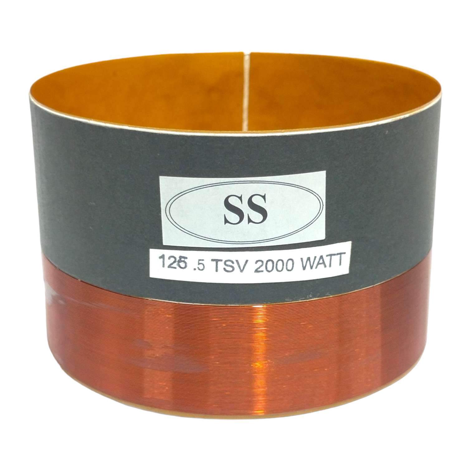 125.5 mm / 4.94 inch SS Voice coil | Till | Copper | 2 Layers | in-Out ...