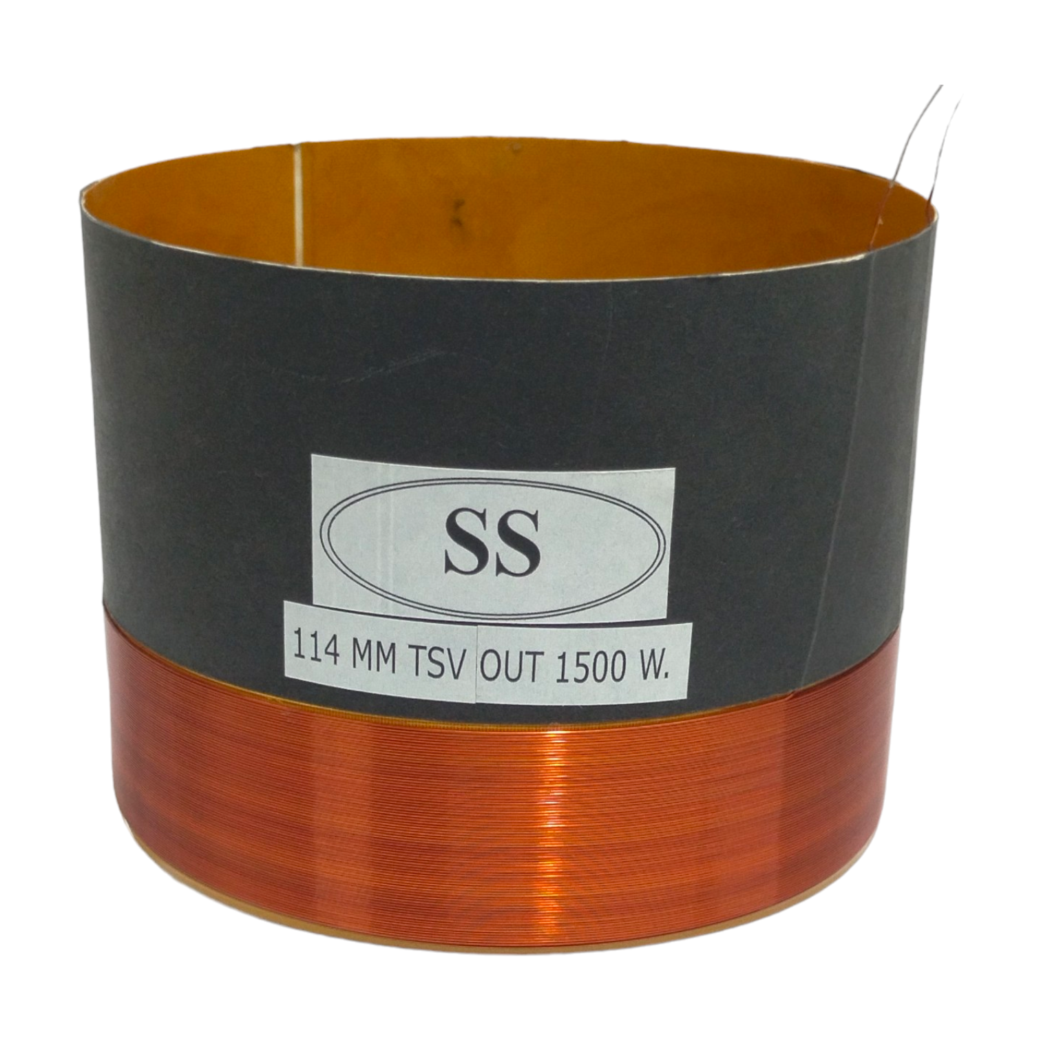 114 mm / 4.49 inch SS Voice coil | Till | Copper | 2 Layers | Out ...